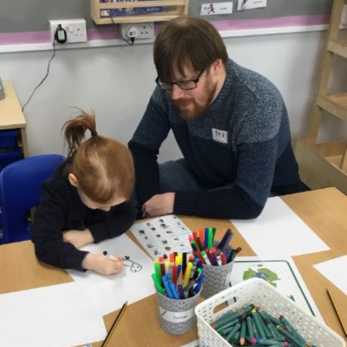 Katherine Semar Schools - Father's Week Visits